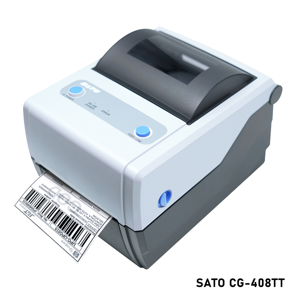 Barcode Printer 4 inch Sato CG-408TT - Barcodia