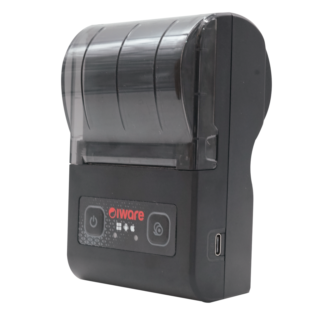Mobile Printer 58mm Iware MP-58BB - Barcodia